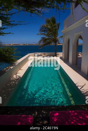 Forodhani House Pool, Lamu County, Shela, Kenya Stock Photo - Alamy