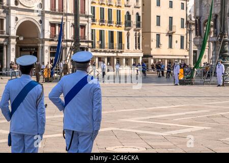 Celebrations for the Italian Republic Day in Rome. Rome, Italy - June 2 ...