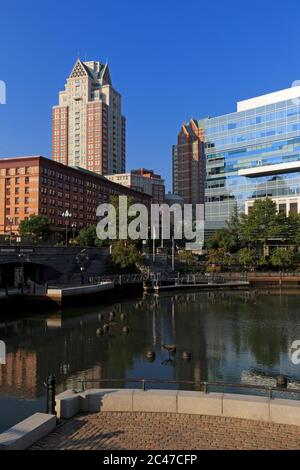 Waterplace Park, Providence, Rhode Island, USA Stock Photo - Alamy