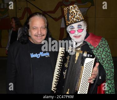 Ron Jeremy and Count Smokula, aka Robert Miles, arrives at the "BC ...