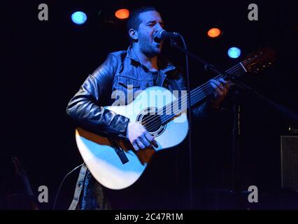 January 8, 2016: BC Jean and Mark Balen of Alexander Jean performed at ...