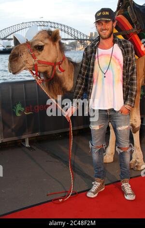 Actor Tyler Atkins (Puberty Blues) arrives on the red carpet for the ...