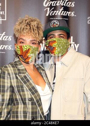 (L-R) Emmy Raver-Lampman, and Daveed Diggs attends the New York Special ...