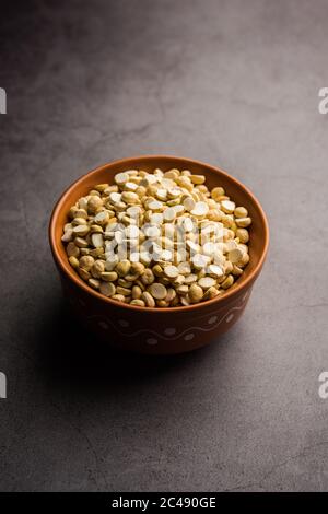 Roasted Split Chickpea Daliya / Dalia or Chana Dal is a popular healthy ...