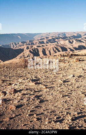 Desert landscape. Nasca, Department of Ica, Peru Stock Photo - Alamy