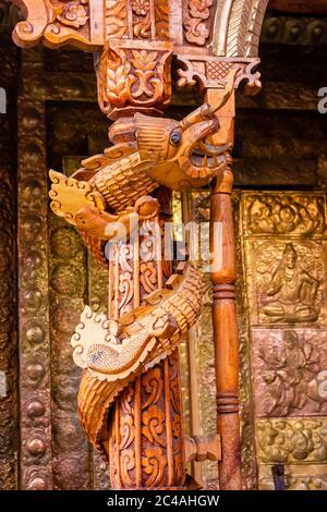 Ancient Hindu temple in Kalpa HP India Stock Photo - Alamy