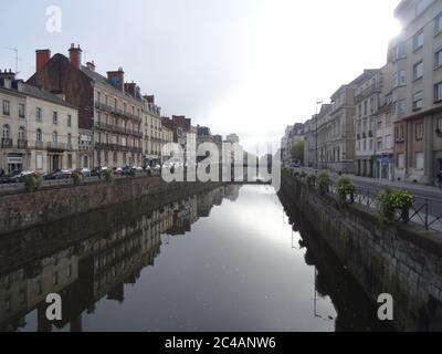 Rennes is a very beautiful and liveable city. Center architecture and ...