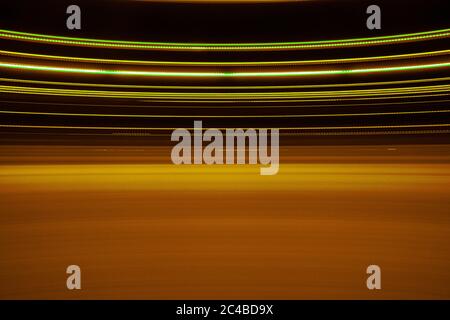 texture of lights and colors that expresses the concept of speed ...