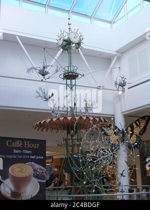 The 1973 Emett Clock, aka Aqua Horological Titinabulator, designed by ...