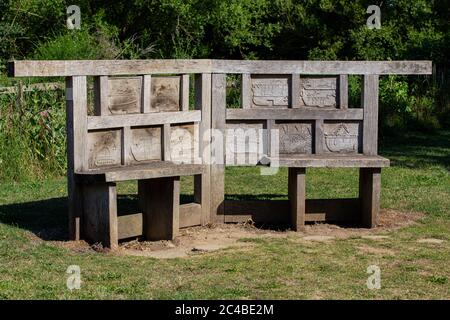Teston Lock, Teston Bridge Country Park, Teston, Maidstone Stock Photo ...