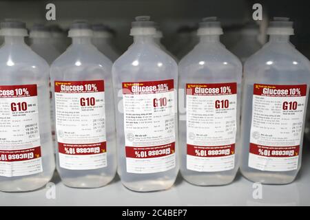 Hospital. Pharmacy. Glucose. Ho Chi Minh City. Vietnam Stock Photo - Alamy
