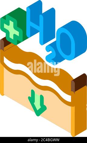 water add color icon vector. water add sign. isolated symbol ...