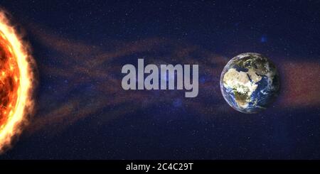 sun flow hot Stock Photo - Alamy