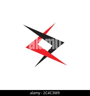 simple linked arrows colorful logo vector Stock Vector Image & Art - Alamy