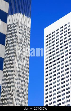 Skyscrapers on Walker Street,Houston,Texas,USA Stock Photo - Alamy