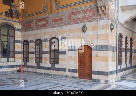 Azm Palace, Qasr al-Azm, 1750, Damascus, Syria Stock Photo - Alamy