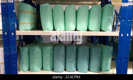 Wrapped Sterile Sets. Wrapped Sterile Instruments Stock Photo - Alamy