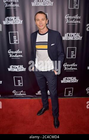 Mark Jackson at the premiere of the movie 'aTypical Wednesday' at the ...