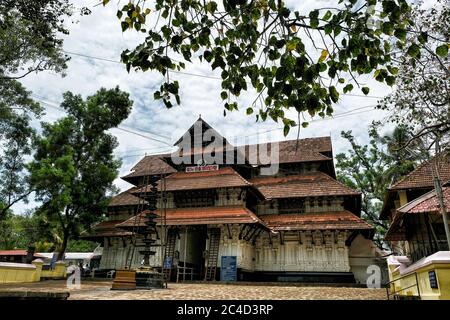 Vadakkunnathan Temple of Thrissur,Kerala,India Stock Photo - Alamy