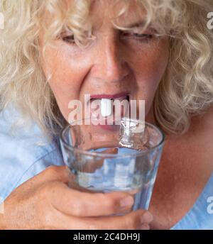 Woman suffering with Shingles rash caused by the varicella-zoster virus ...