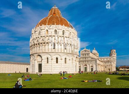 Front view of a Blue and White, 2011, Toyota Camry, raced by Clint ...