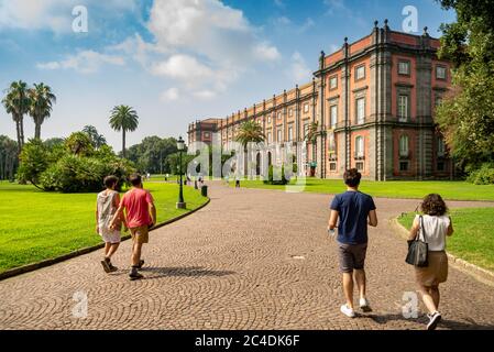 Capodimonte Art Museum in the Palace of Capodimonte a grand Bourbon ...