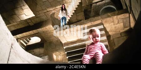 JENNIFER CONNELLY, TOBY FROUD, LABYRINTH, 1986 Stock Photo - Alamy