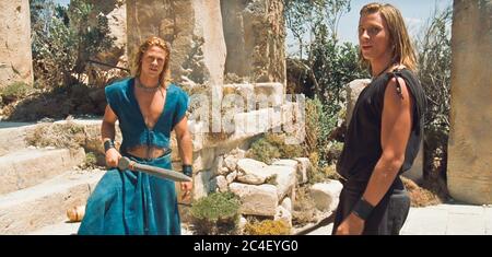 GARRETT HEDLUND in TROY (2004), directed by WOLFGANG PETERSEN. Credit ...