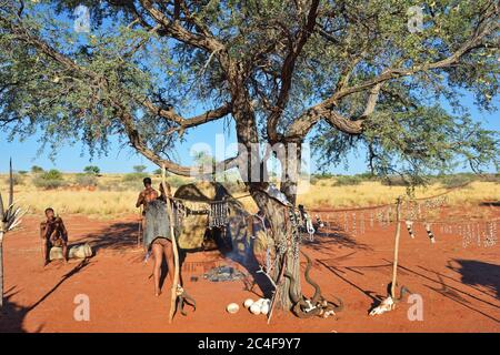 The San people (or Saan), also known as Bushmen or Basarwa, are members ...
