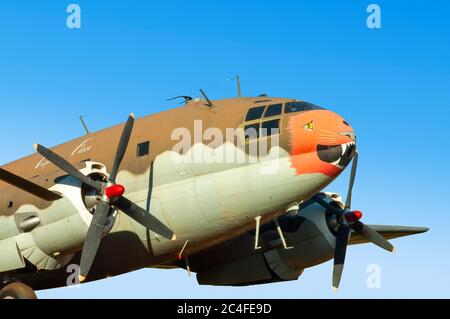 Curtiss C-46 Commando Military Air Transport Stock Photo - Alamy