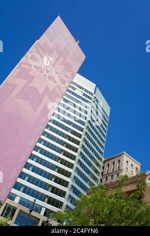 Gallivan Utah Center & 222 Main Street Tower, Salt Lake City, Utah, USA ...