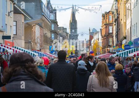 High Street Perth Scotland Stock Photo - Alamy