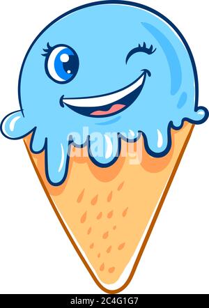 winking cute girl Stock Vector Image & Art - Alamy