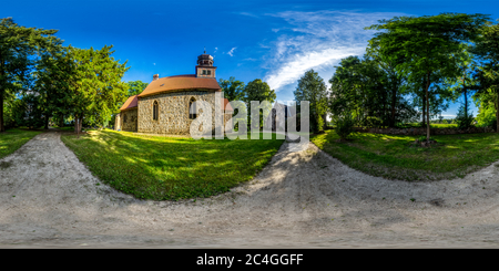 360° view of Old Church of Marsow - Alamy