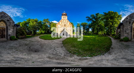 360° view of Old Church of Marsow - Alamy