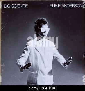 Laurie Anderson - Big Science - Vintage vinyl album cover Stock Photo ...