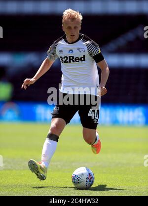 Derby County's Louie Sibley during EFL Sky Bet Championship between ...