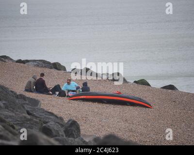 Sheerness, Kent, UK. 27th June, 2024. UK Weather: sunset in Sheerness ...