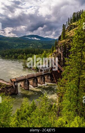 Box Canyon Dam On The Pend Oreille River Stock Photo - Alamy