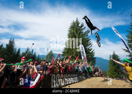 Whistler, BC, Canada: Official Whip Off on Crab Apple Hits – Stock ...