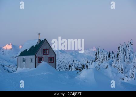 Whistler, BC, Canada: Vancouver Outdoor Club's Brew Hut on Mount Brew ...