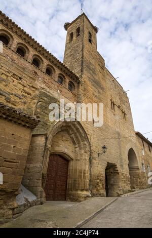 Erla village in Zaragoza province, Spain Stock Photo - Alamy