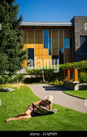 The Whistler Public Library. Whistler BC, Canada Stock Photo - Alamy