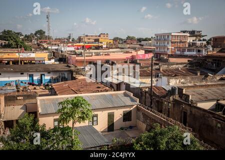 A view of Gulu town which is scheduled to officially become a city on ...