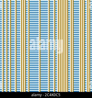 Seamless pattern with horizontal and vertical colored segments Stock ...
