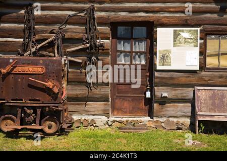 Roslyn History Museum, Historic Roslyn, Washington State, USA Stock ...