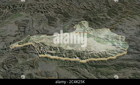 Satellite view of Jalalabad map, Afghanistan, map in 3d Stock Photo - Alamy