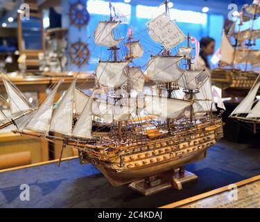 ship model factory, Floreal, Mauritius Stock Photo - Alamy