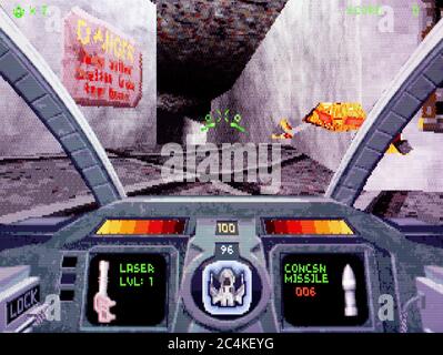 Descent - Sony Playstation 1 PS1 PSX - Editorial use only Stock Photo ...