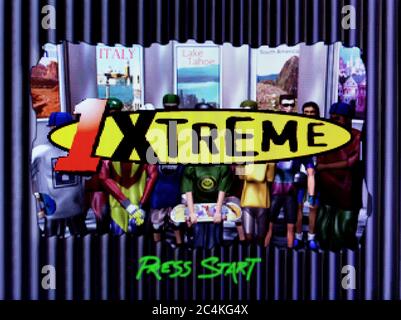 1 Xtreme - Sony Playstation 1 PS1 PSX - Editorial use only Stock Photo ...